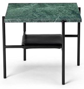 Odkládací stolek Stone z mramorové desky Barva mramoru:: zelená, Rozměry:: 38x43x43cm