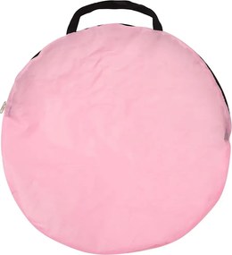 vidaXL Dětský stan na hraní s 250 míčky růžový100x100x127 cm [3107746] Barva: Vícebarevné 1