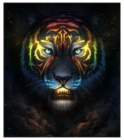 NO-1007606 NORIMPEX 5D Diamantová mozaika - Glow Tiger