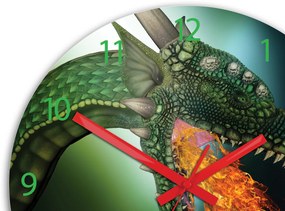Dětské nástěnné hodiny Ami Dragon 30 cm vícebarevné