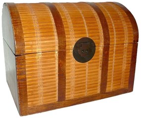 Košíkárna Truhla dřevěná 32x22 cm
