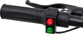 Ramiz Čtyřkolka na baterie E-STAR žlutá 35 km/h + motor 1000W + nafukovací kola + nastavení sedadla