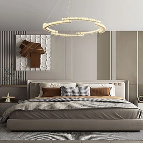 Toolight Toolight, LED závěsné osvětlení 60cm, 45W, 4000K, 2500lm, APP1771-CP, zlatá, OSW-04349