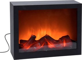 Elektrický krb LED vánoční dekorace, 29 x 23 cm
