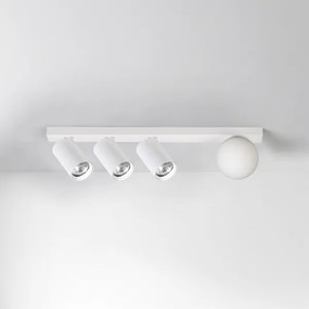 Brilagi - Bodové svítidlo SELE BALL 3xGU10/30W/230V + 1xG9/10W bílá