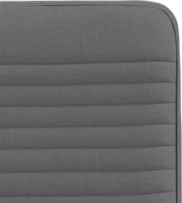 Jídelní židle 4 ks tmavě šedé textil 3315245