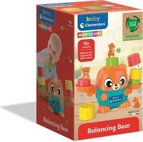 Clementoni BABY Montessori Balanční medvídek / od 18 měsíců