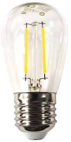 Dekorační LED žárovka E27 teplá 2700k 1,5w 100 lm