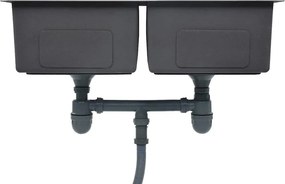 Ručně vyrobený kuchyňský dřez nerezová ocel 145079