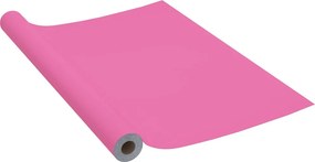 Samolepící tapeta na nábytek růžová vysoký lesk 500 x 90 cm PVC 326146