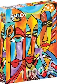ENJOY Puzzle Tváře Bico / 1000 dílků / od 14 let