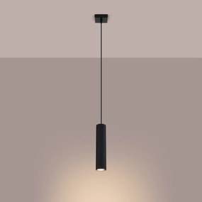 Sollux Lighting Závěsné svítidlo KARBON 1 černé