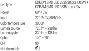 Světla a lustry REDO GROUP Redo Group LED světlo nad postel Quda 01-2977 zlatý mat