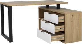 ADRK Furniture Rohový stůl MARO II ADRK-DE-MAR-II-B-ART