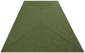 NORTHRUGS - Hanse Home koberce Kusový koberec Braided 105554 Green – na ven i na doma - 80x200 cm