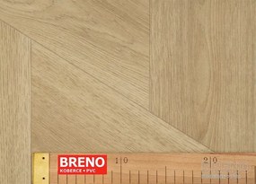 Breno PVC MEGA-TEX Padstow 619L - světlé dřevo, šíře 100 cm