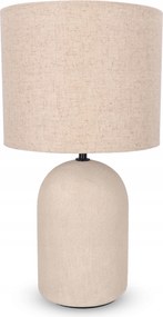 Noční lampa do ložnice, klasická, s stínítkem, 46 cm