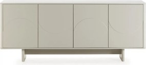 Krémová komoda 180x75x40 cm Solei – MOME