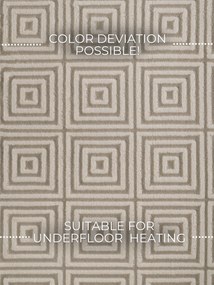 ELLE Decoration, Běhoun Perles 106184 White Cream z kolekce Elle, 80x240, béžová, ložnice