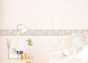 Samolepící bordura na zeď Pastelové Květiny | 5 m x 13.8 cm | DWB8417