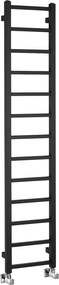 Sapho Sapho, MAKRO LIGHT topné těleso 300x1500 mm, černá mat, IR446TB