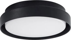NV 9944603 Venkovní stropní svítidlo OLIVER černý hliník akrylový difuzor LED 20W 3000K 100-240V 92st. IP65 - NOVA LUCE