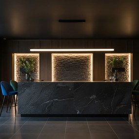 Toolight Toolight, LED stropní svítidlo 200cm, 48W, 4000K, APP1695-CP, černá, OSW-07892
