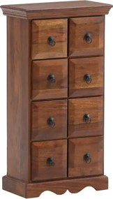 furniture-nabytek.cz - Komoda Merlow akácie 8 šuplíku