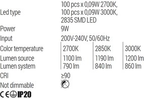 Světla a lustry REDO GROUP Redo TANGENT designové nástěnné světlo CCT LED 9W zlatý mat