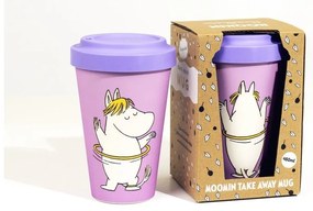 Cestovní hrnek Snorkmaiden růžový 450ml, NordicBuddies Finsko