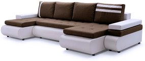 Casarredo - Komfort nábytek Rozkládací sedací souprava do U MELCHOR s úložným prostorem, Sioux 1115/Trinity 8 | Vyberte si sedačku:: levá