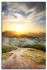 Obraz na plátně - Krásné hory - obdélník 7216A (120x80 cm)
