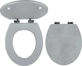 Novaservis - WC sedátko, MDF s potiskem, panty kov-chrom, WC/SOFTSTONE1