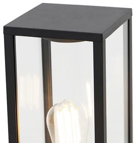 Průmyslová stojací lampa černá 40 cm IP44 - Charlois