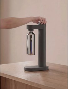 Lahev pro výrobník sody z nerezové oceli ve stříbrné barvě Brus – Stelton