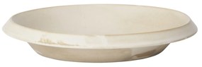 Ferm Living Kameninová mísa Erena Ø 24 cm, krémová barva, keramika,