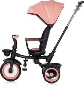 CHIPOLINO Tříkolka se stříškou Urban 2v1 Pink Marshmallow