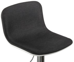 Barová židle G21 Lima látková, black