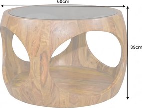 Designový konferenční stolek Velislav II 60 cm Sheesham