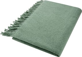 Livarno® Hebká deka, 130 x 170 cm (zelená)
