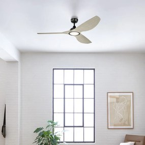 ELS KLF-IMARI-65-SBK Stropní ventilátor Imari FAN1 X LED 16W Kichler + dálkové ovládání - Elstead