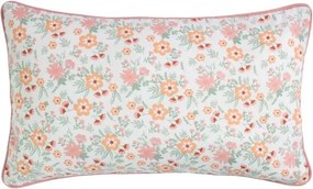 Dekorativní polštář s růžovými květy Life in Bloom - 30*50 cm