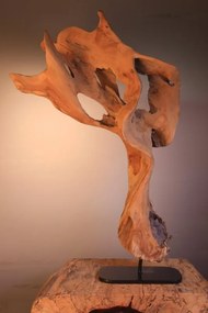 Teak na stojánku, 76 cm