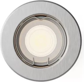Philips Peridot nikl O8,3 cm / Vestavné svítidlo / GU10 / 7W / IP20