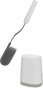 Joseph Joseph WC štětka silikonová flex bílo-šedá