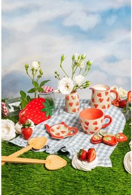 Vázy v sadě 3 ks z kameniny (výška 9,5 cm) Fruit – Sass & Belle