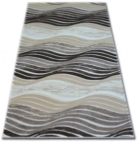 koberec AKRYL YAZZ 1760 Hnědý/tmavá béžová velikost 133x190 cm | krásné koberce cz