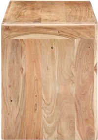 Lavice 110 x 38 x 46 cm masivní akáciové dřevo 323584