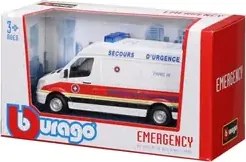 Bburago EMERGENCY Vozidlo záchranné služby - Mercedes-Benz Sprinter /
