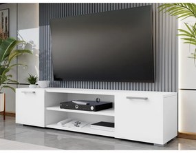 TV stolek/skříňka Toteri 2D, Barva dřeva: bílý
